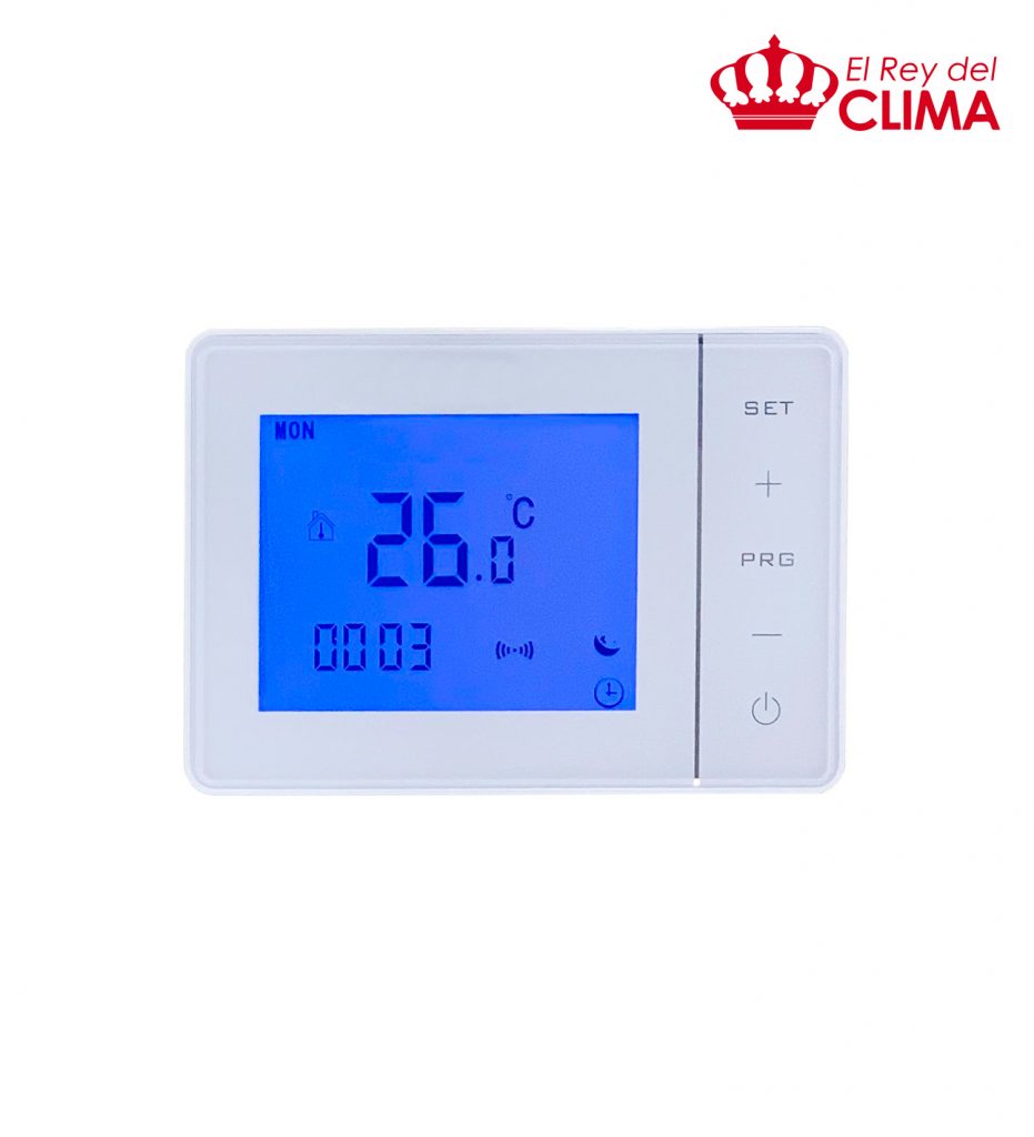 Termostato digital programable Inalámbrico Asua – El Rey Del Clima | Climatización